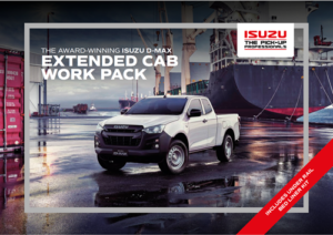 Work Pack – Extended Cab (2021-) | Award-Winning | Isuzu